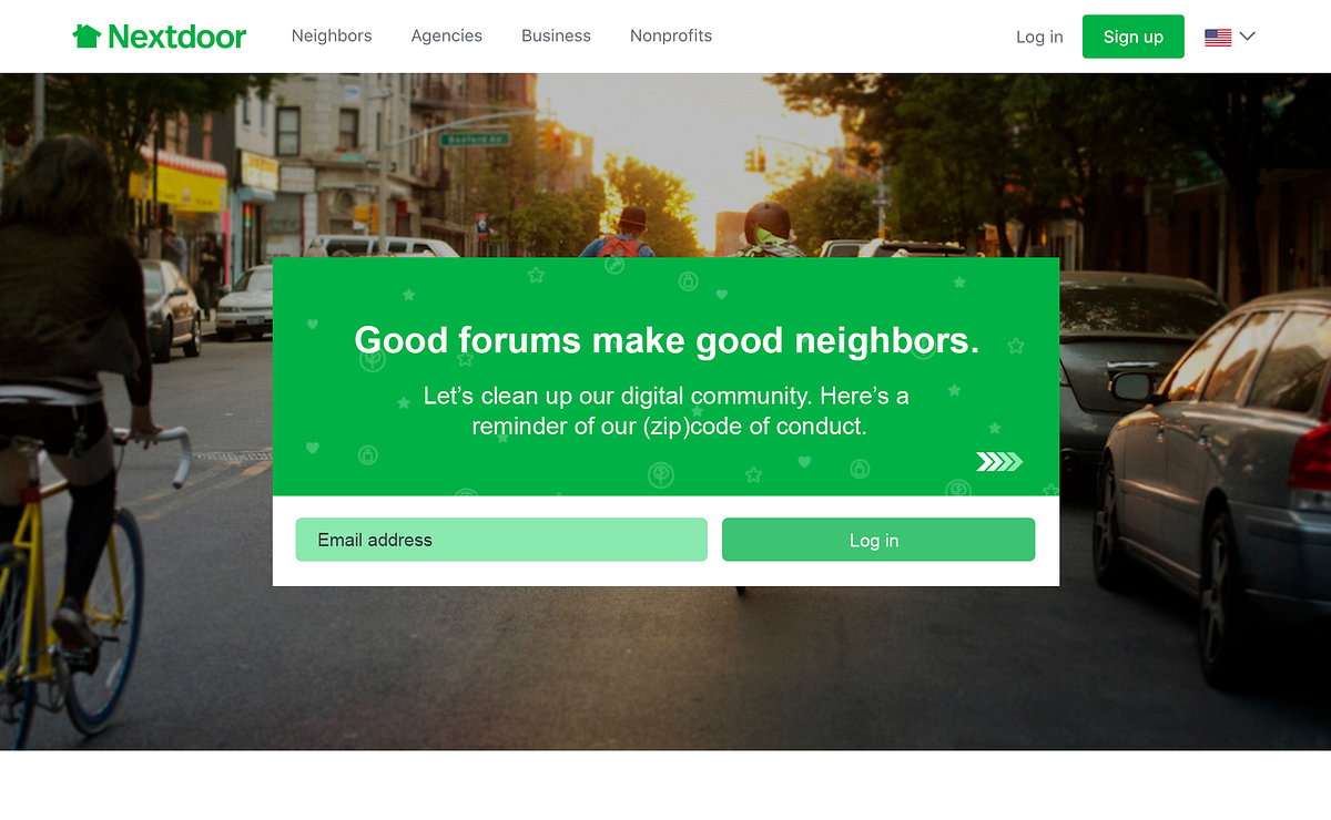 Nextdoor (Zip)code of Conduct. Oh, Nextdoor. You funny, fickle place ...