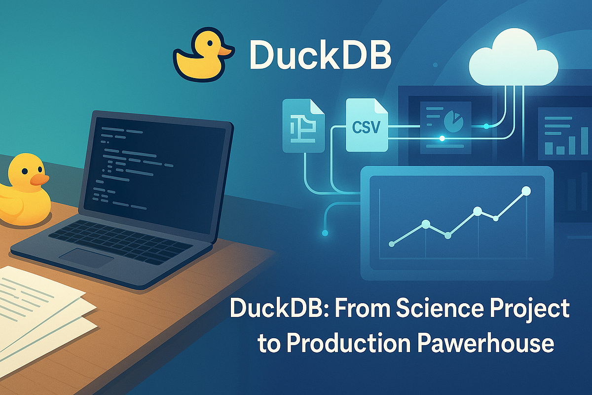 DuckDB’s Journey: From Science Project to Production Workhorse | by Bhagya Rana | Aug, 2025 | Medium