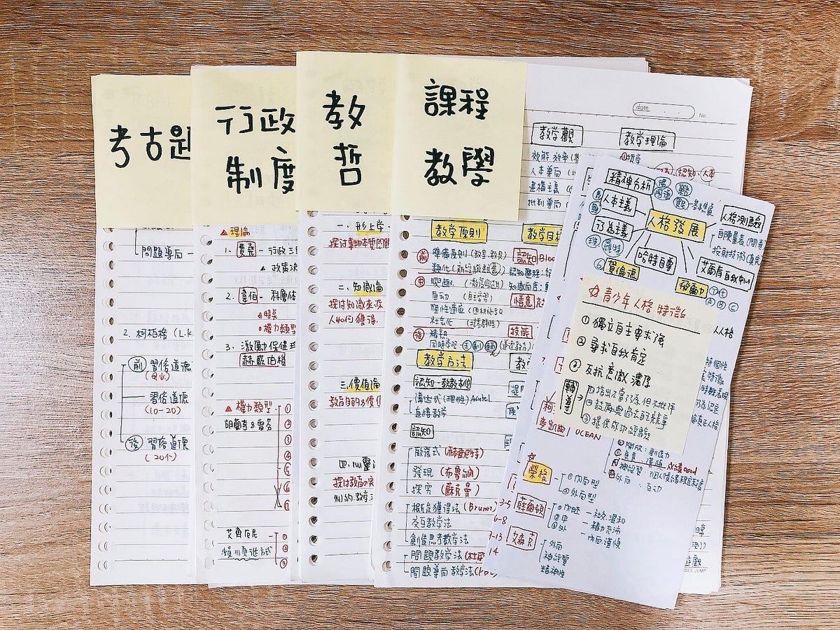 【110年新制教檢】上榜準備經驗分享 - Yaru Yang - Medium