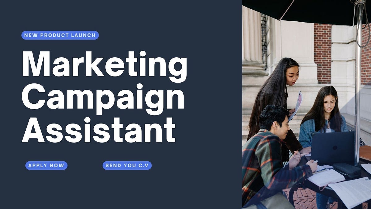 Marketing Campaign Assistant job update - Pampam Tv - Medium