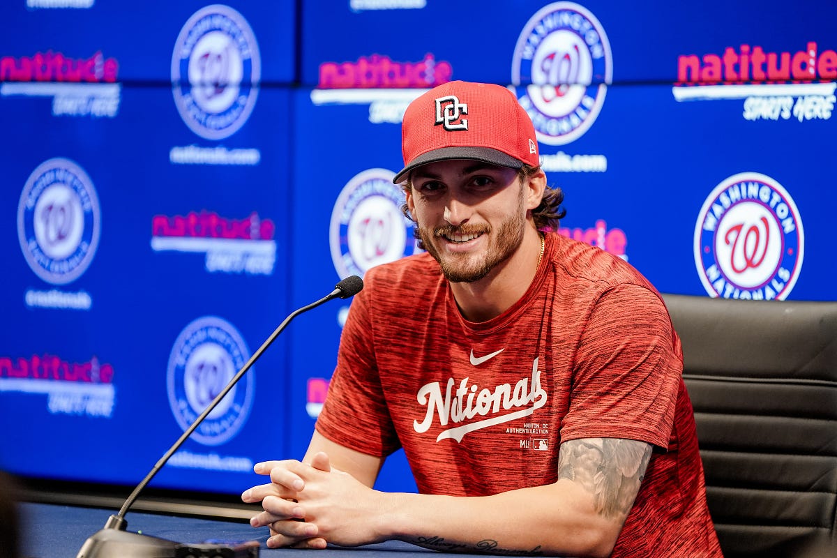 Dylan Crews debuts as Nationals take on New York Yankees | by Nationals ...