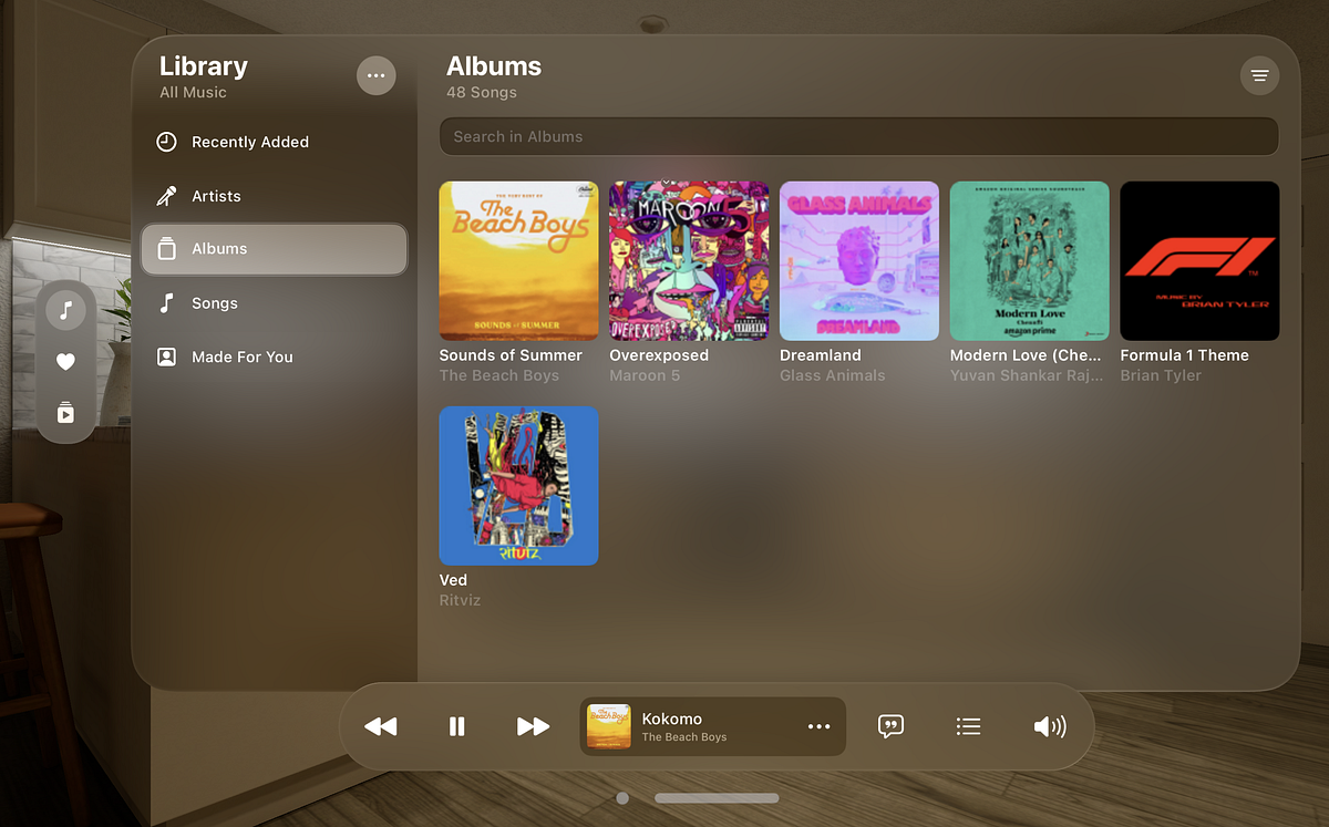 Unleash Your Creativity: Building Your Own Music App with SwiftUI for VisionPro — Step by Step ...