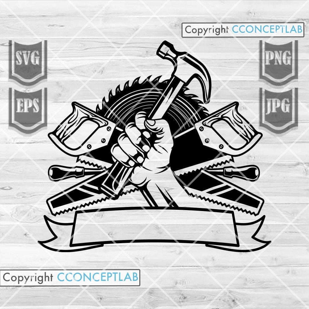Carpenter Tools svg | Home Builder Shirt Clipart | House Repair Service ...