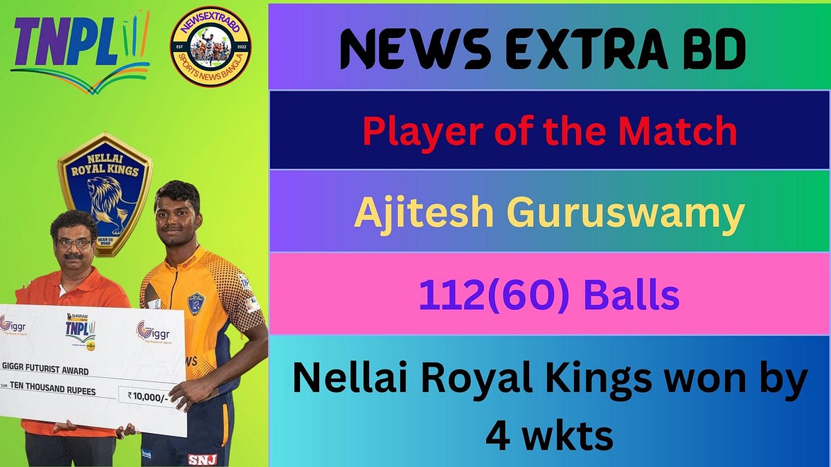TAMIL NADU PREMIER LEAGUE - Newsextrabd - Medium