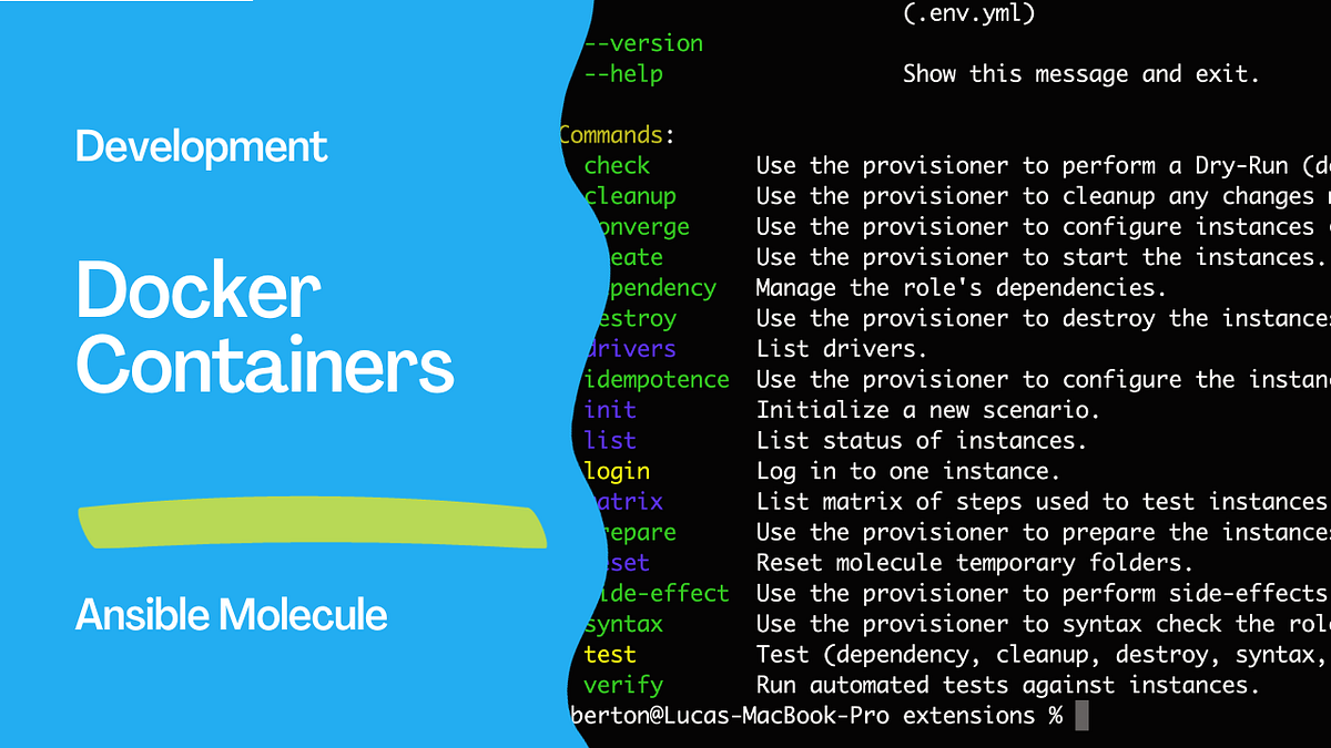Using Docker Containers with Molecule for Ansible Testing | by Luca ...