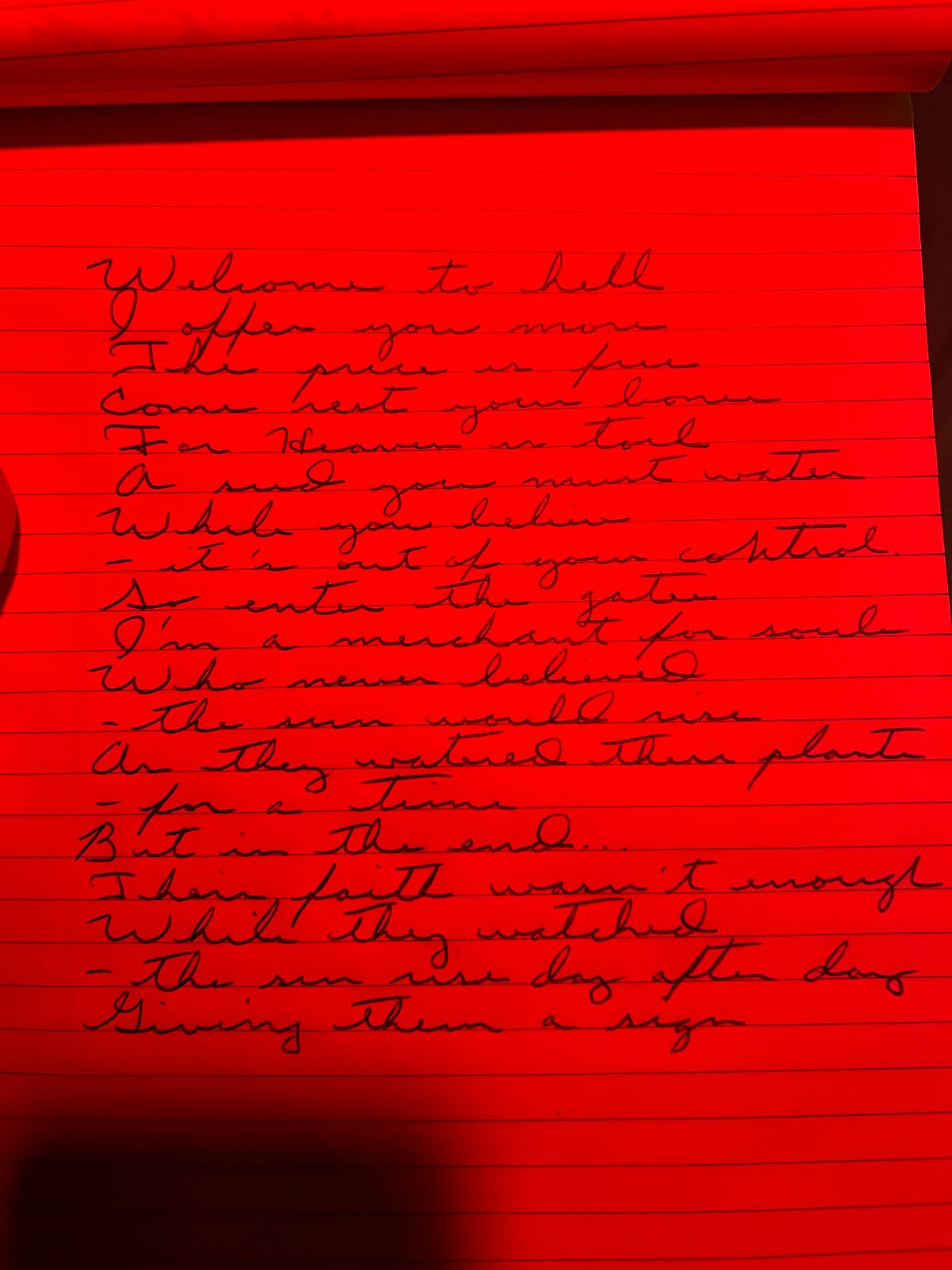 Hell — A poem. Welcome to hell. I offer you more. | by Zo Poet | Medium
