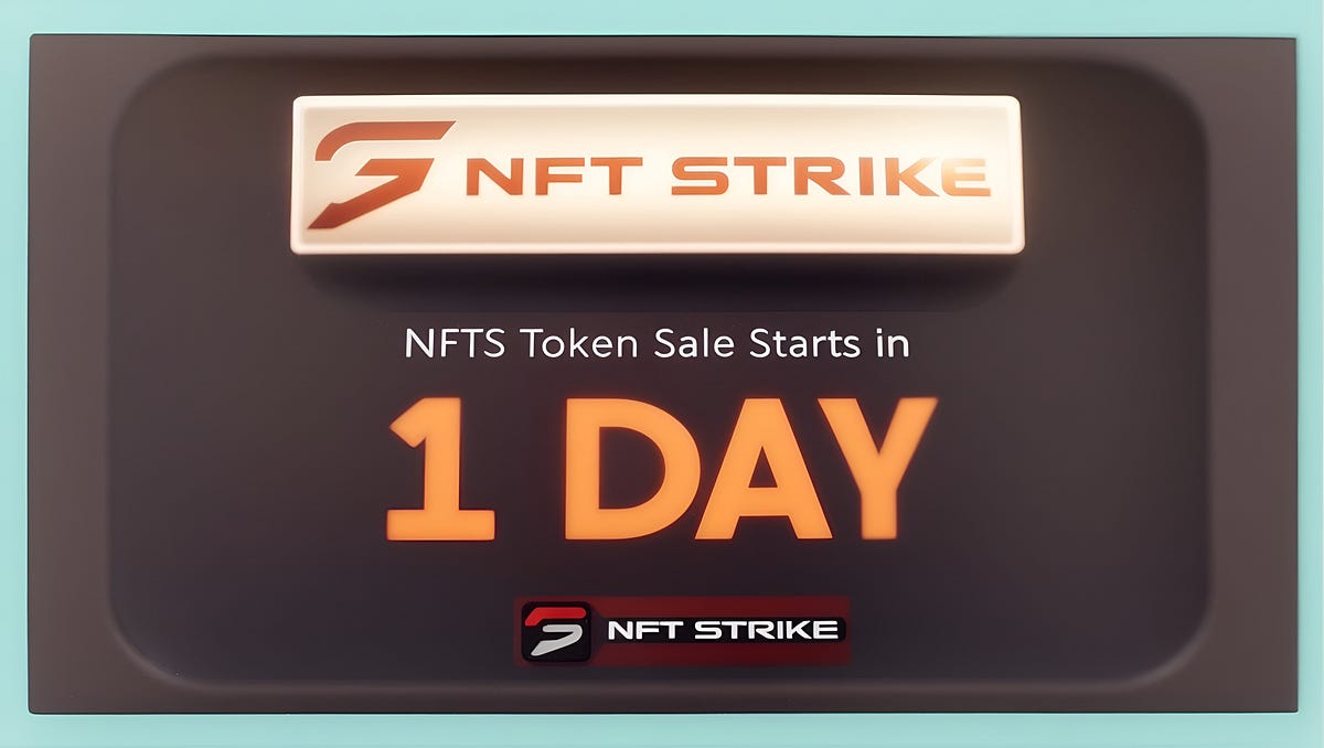 1 DAY LEFT BEFORE THE PRIVATE SALE - NFT Strike - Medium