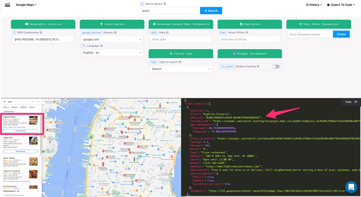 Google Maps Place Results API and the `data` parameter | by Justin O ...