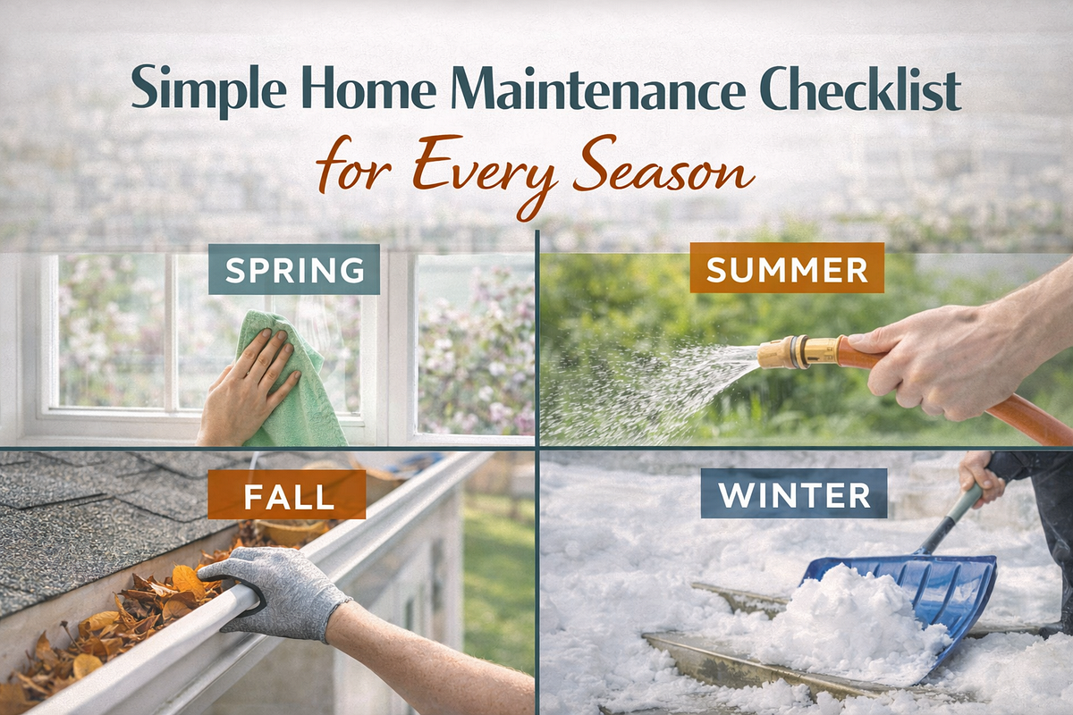 Simple Home Maintenance Checklist for Every Season | by Normand ...