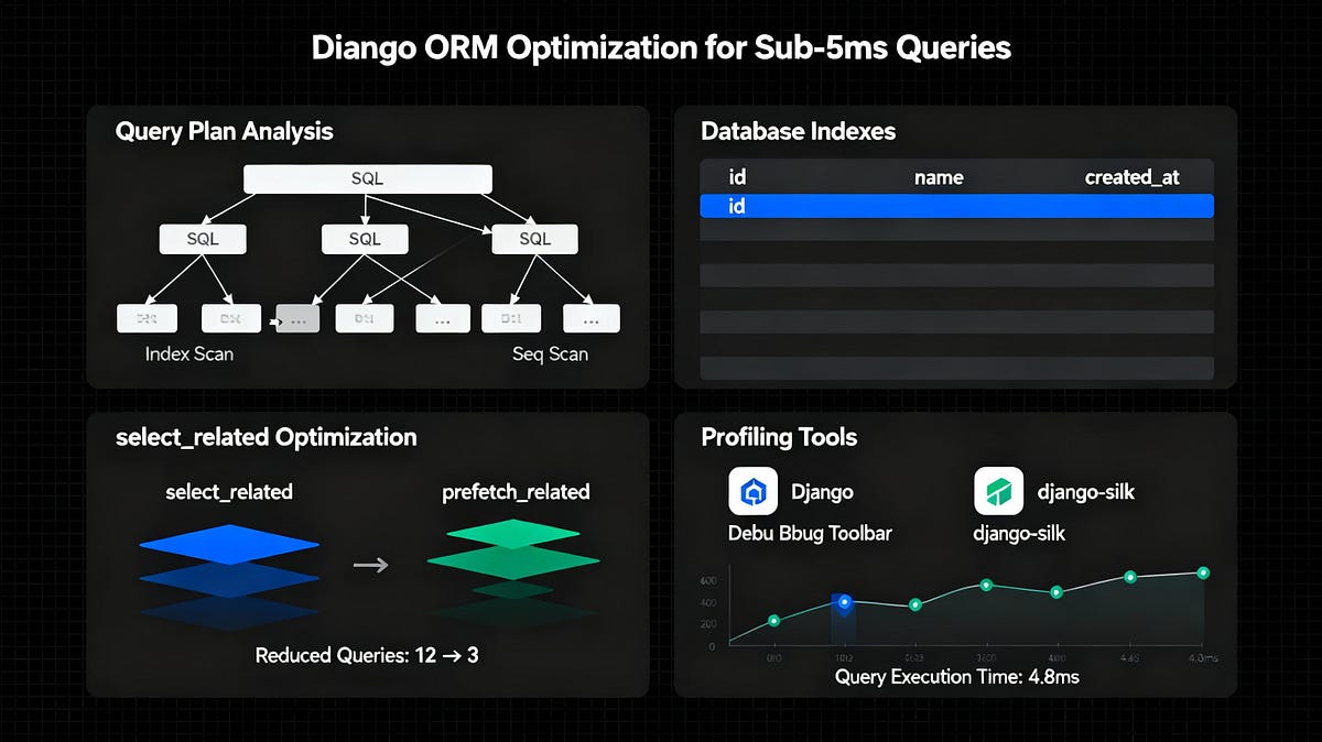 Optimizing Django ORM for Sub-5ms Queries | by Yogeshkrishnanseeniraj | Django Journal | Nov ...