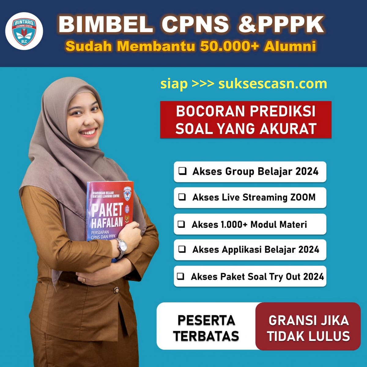 Bimbel CPNS PPPK GARANSI 100%, Bimbingan Belajar Lulus Cpns Pppk ...
