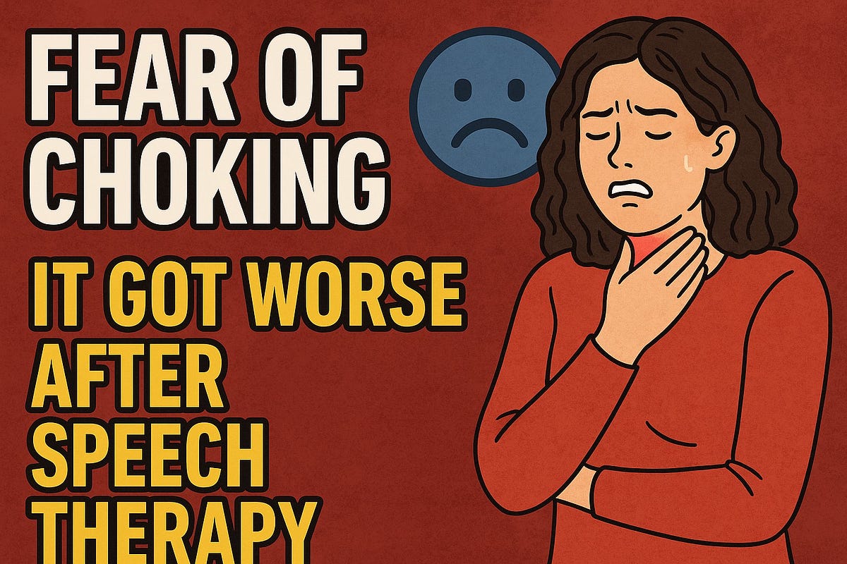Why Speech Therapy Might Not Work for Everyone With Fear of Choking ...