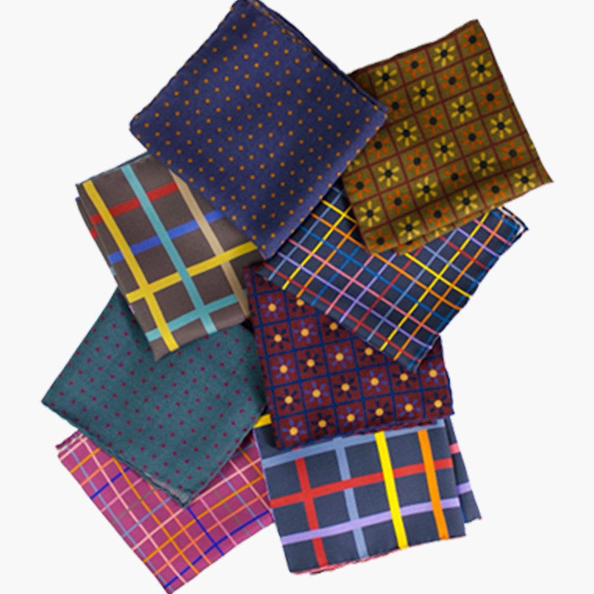 Designer Pocket Squares | 40colori | by 40 colori | Medium