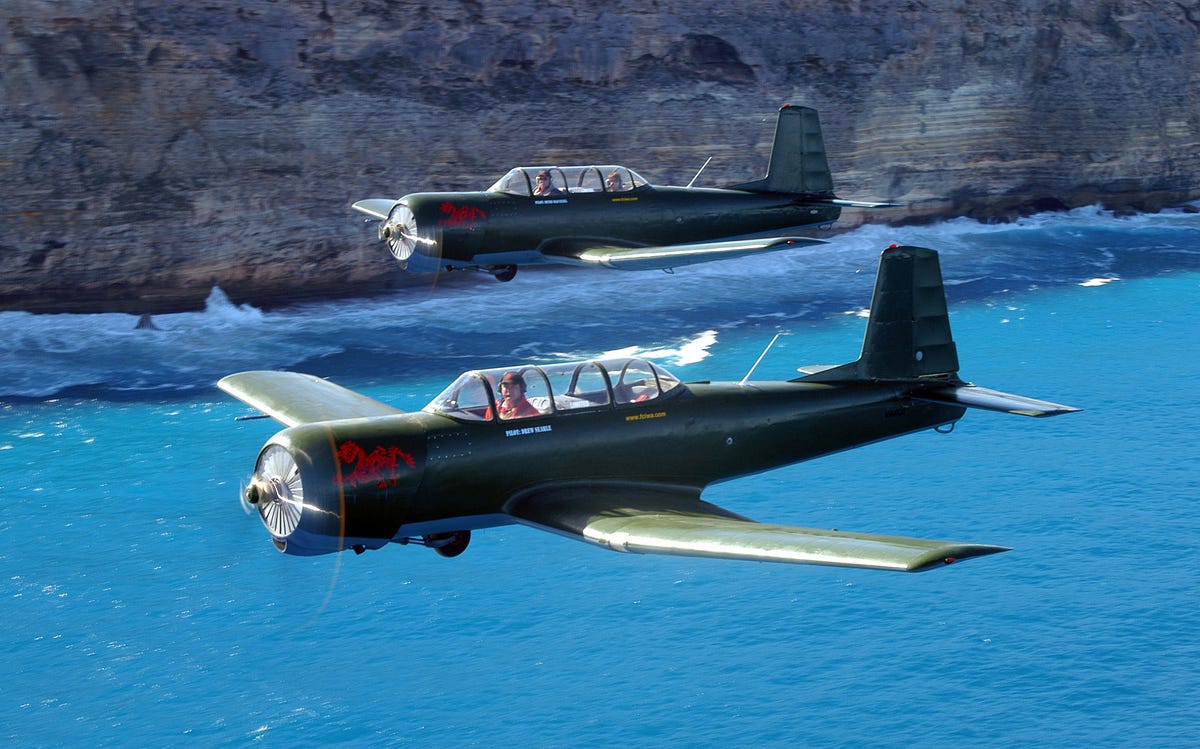 Flight of the Red Dragons. An air-to-air sortie across Australia… | by ...