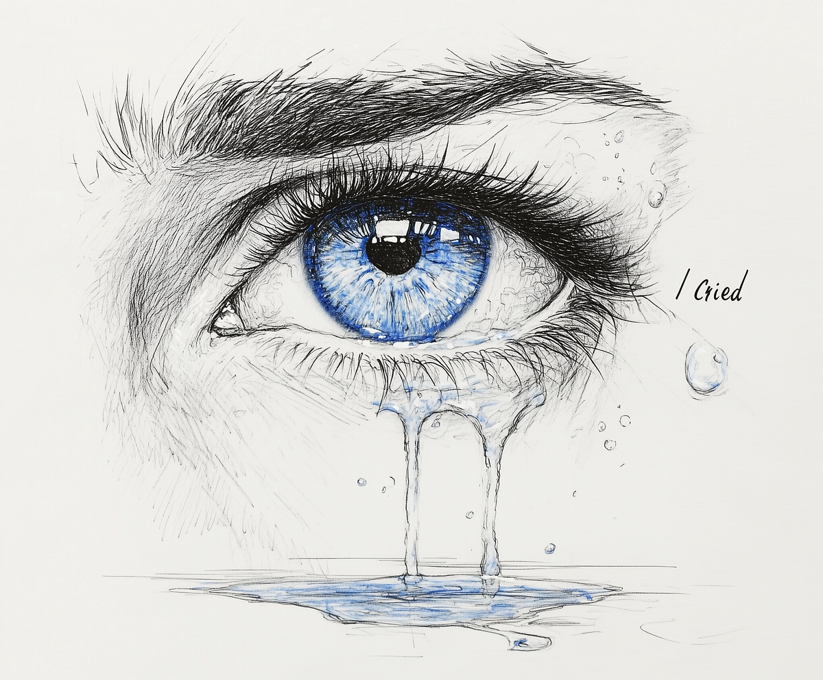 I Cried - My Recycled Thoughts - Medium