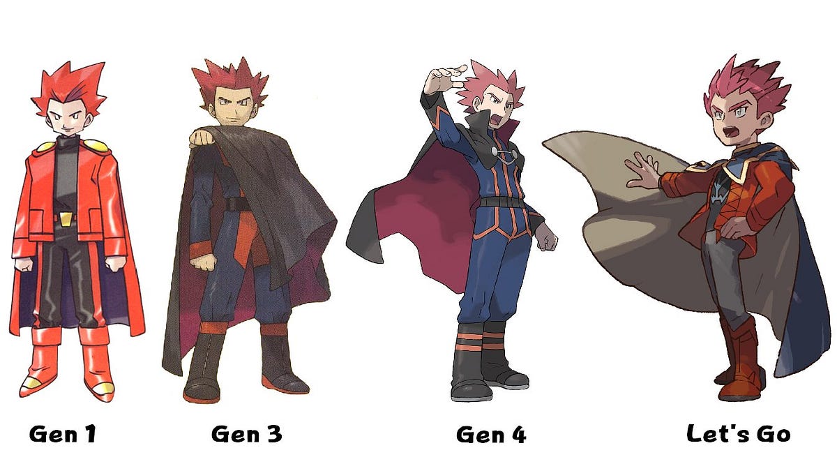 Lance From Generation I Pokémon Is The Atlas of Kanto’s Worldbuilding | by Evan L. | Medium