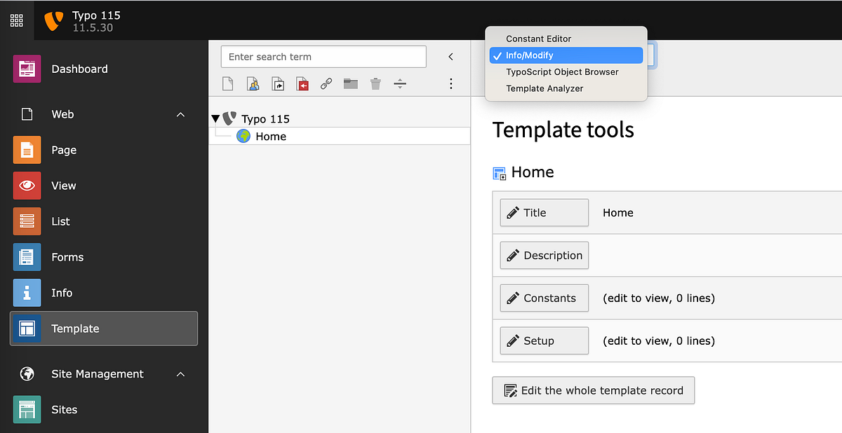 TYPO3 The page did not exist or was inaccessible. Reason: No TypoScript template found! | by ...