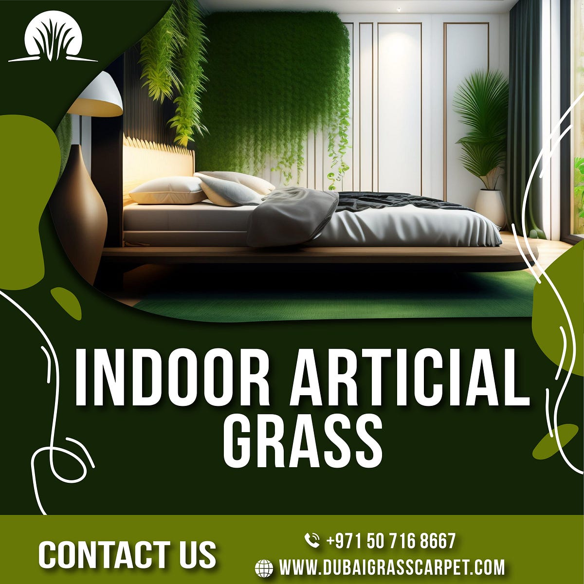 You Can Decorate Your Indoor Area With Indoor Artificial Grass In Many ...
