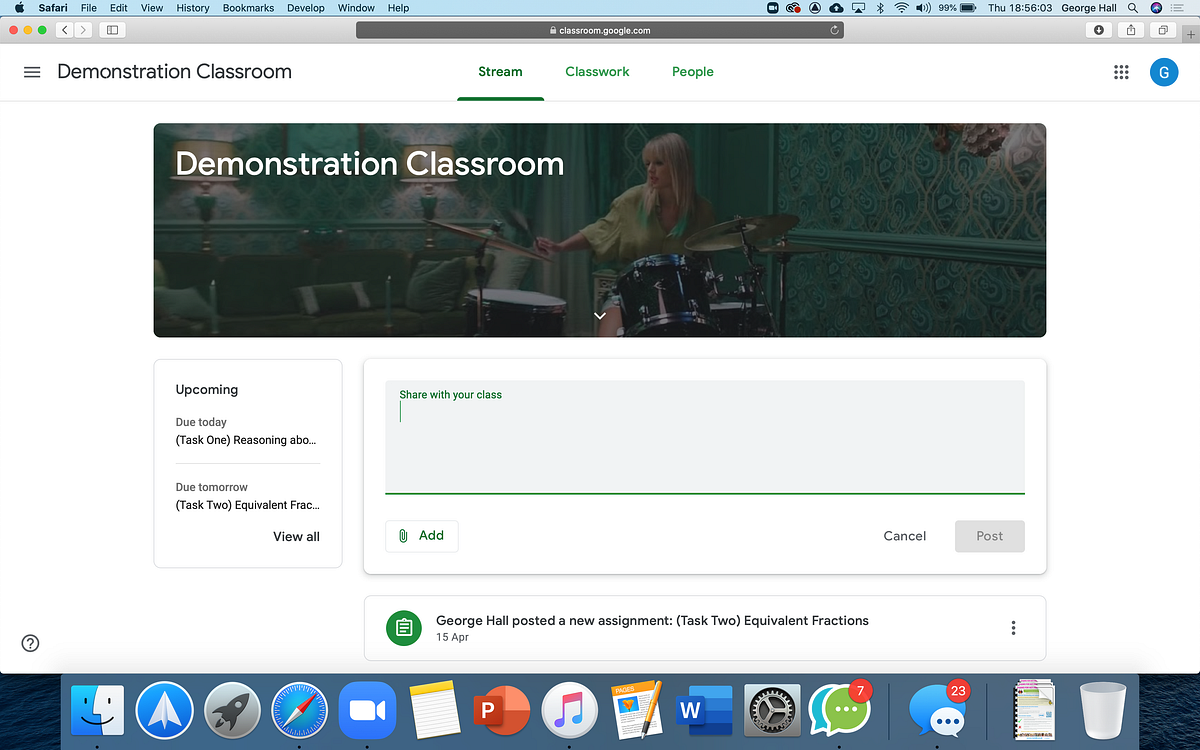 EYFS Little Explorer’s Parent Guide to Google Classroom on Desktop | by ...