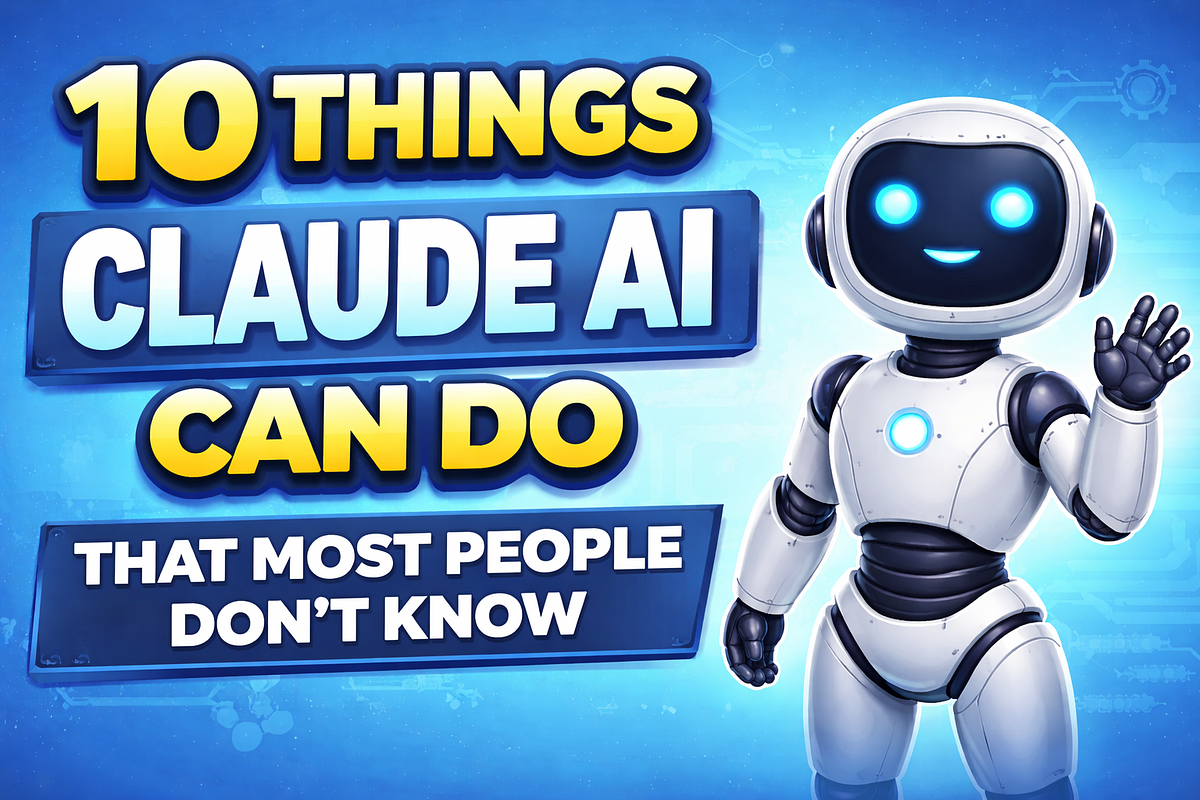 10 Things Claude AI Can Do That Most People Don’t Know | by Vignesh ...