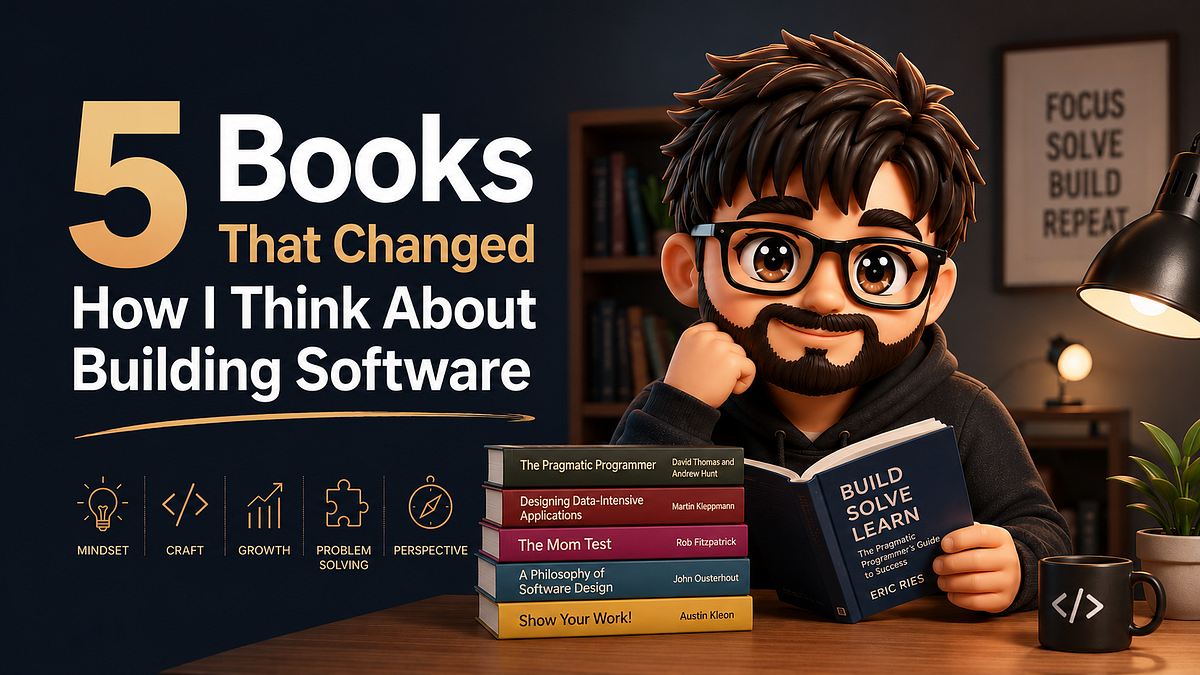 5 Books That Changed How I Think About Building Software | by Kevin ...