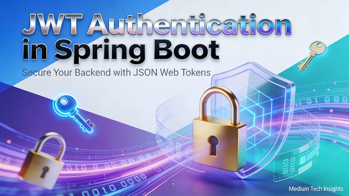 How to Implement JWT Authentication in Spring Boot (Step-by-Step Guide) | by Shivam Chandra ...