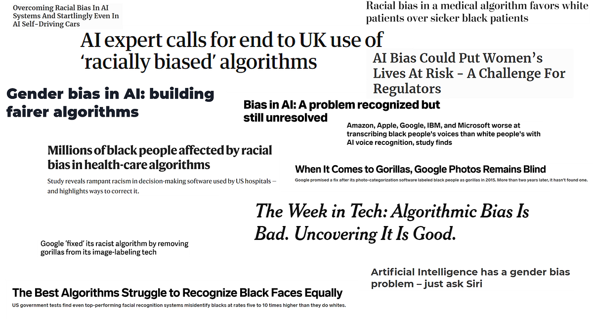 Algorithmic Bias in AI. In the recent past, artificial… | by ...