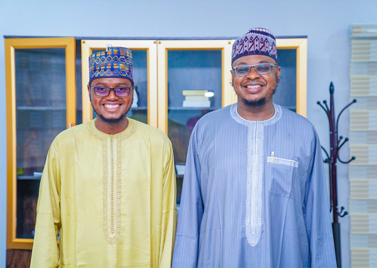 From Admiration to Reality: How I Met My Mentor, Prof. | by Aliyu Aliyu ...