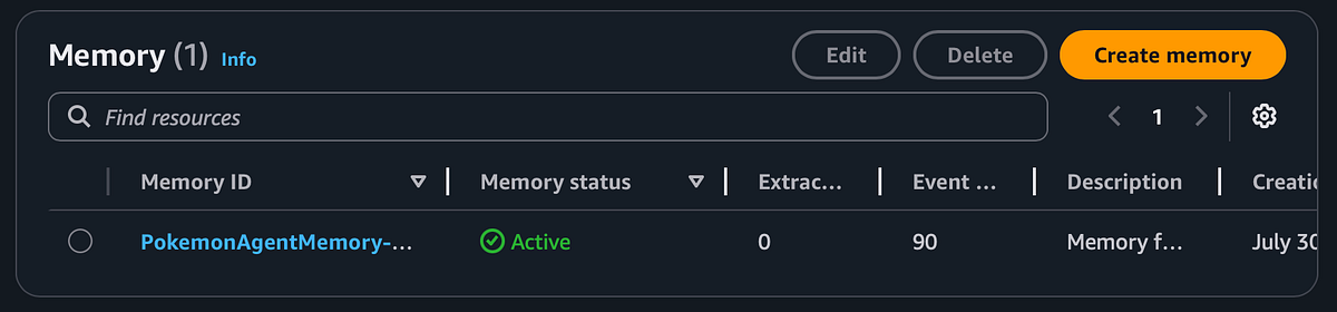 Bedrock AgentCore Part2: Memory. A Combination of Raw Database, Vector ...