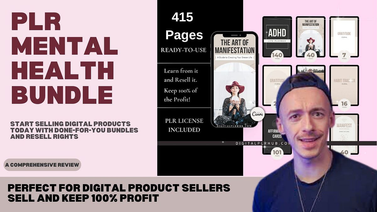 PLR Mental Health Bundle Review: A Digital Product Seller’s Dream to ...