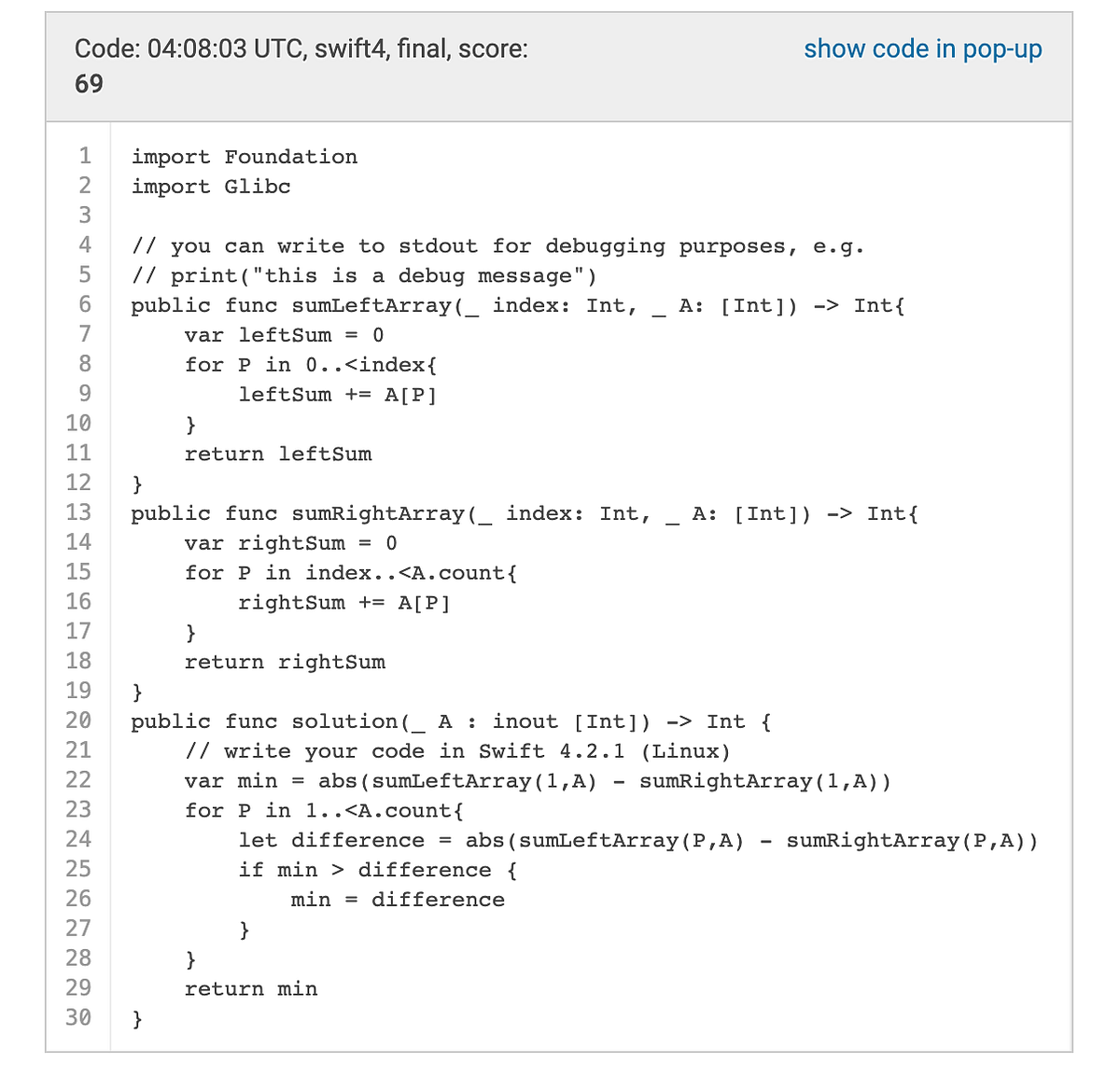 [Codility] Lesson2. TapeEquilibrium | by KyoonHo-Park | Medium