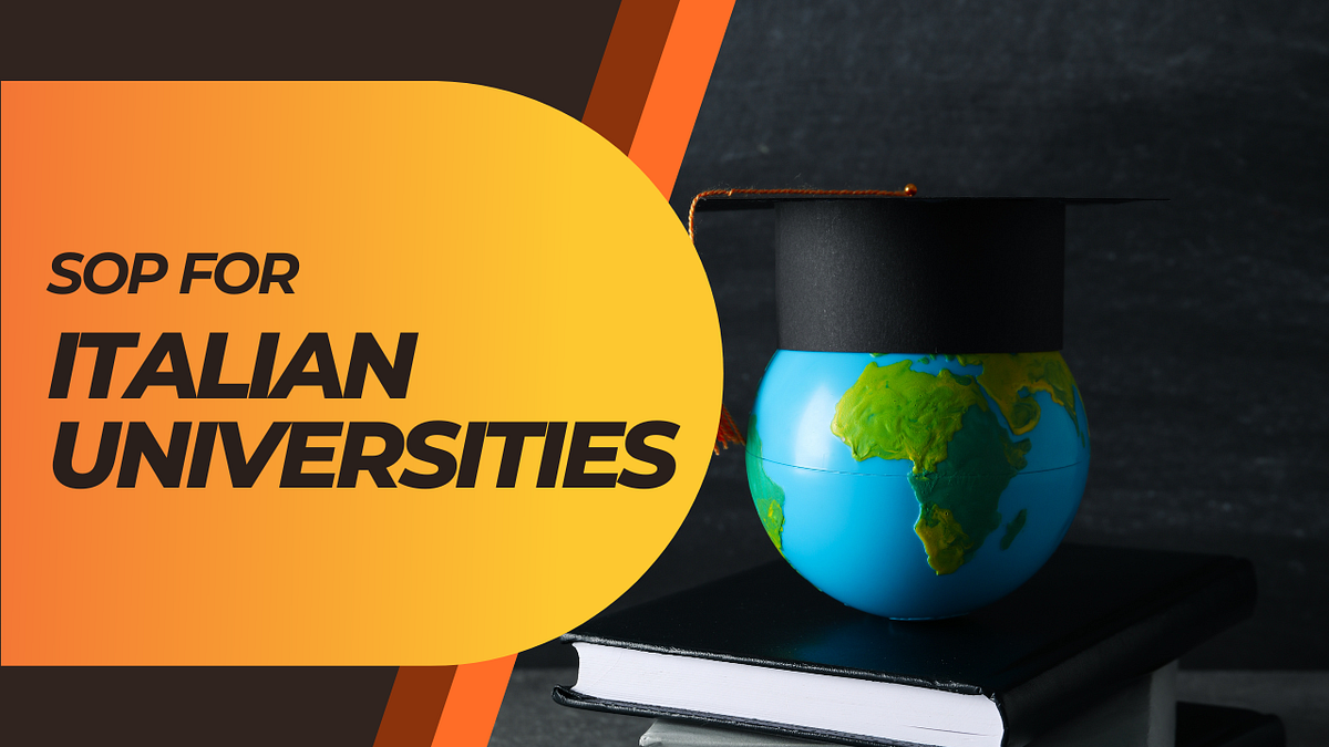 SOP for Italy - Sample, Format & Tips for Italian Universities | Medium