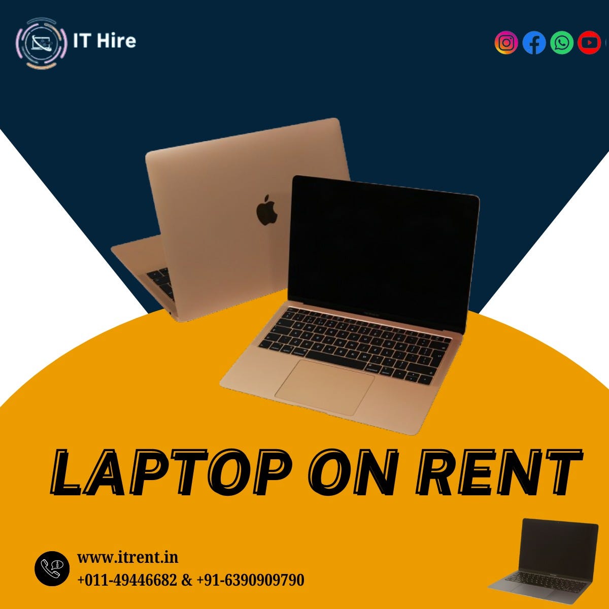 Branded Laptop rent in Noida ! 6390909790 - Laptop Rent - Medium