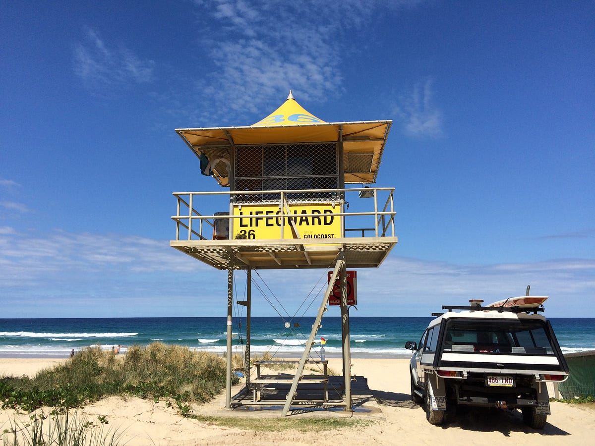 Australia. This lifeguard tower captured my… | by Wanchain | Travel ...