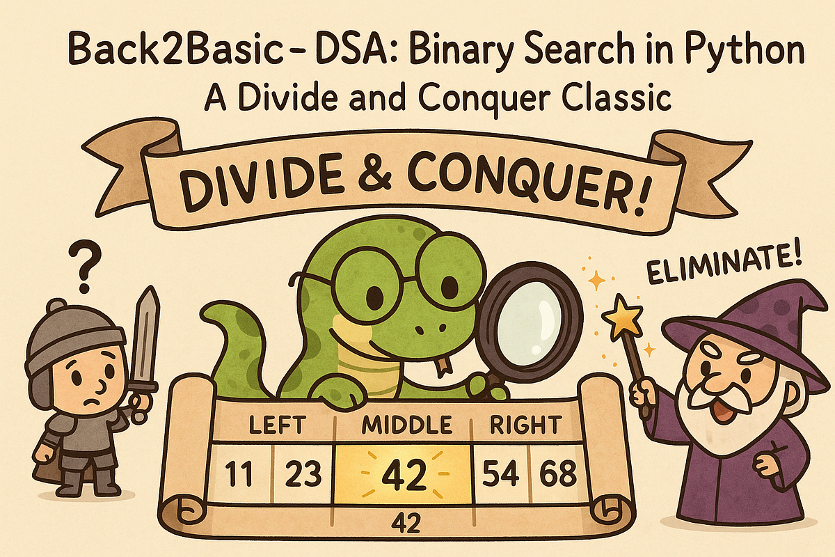 Back2Basic: DSA-Binary Search. A Divide and Conquer Classic | by Minh Le Duc | Aug, 2025 ...