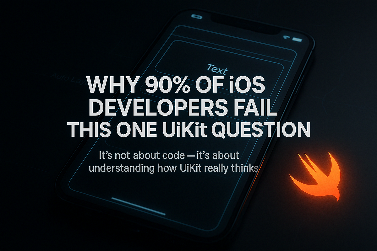 Why 90% of iOS Developers Fail This One UIKit Question | by Mobile App ...