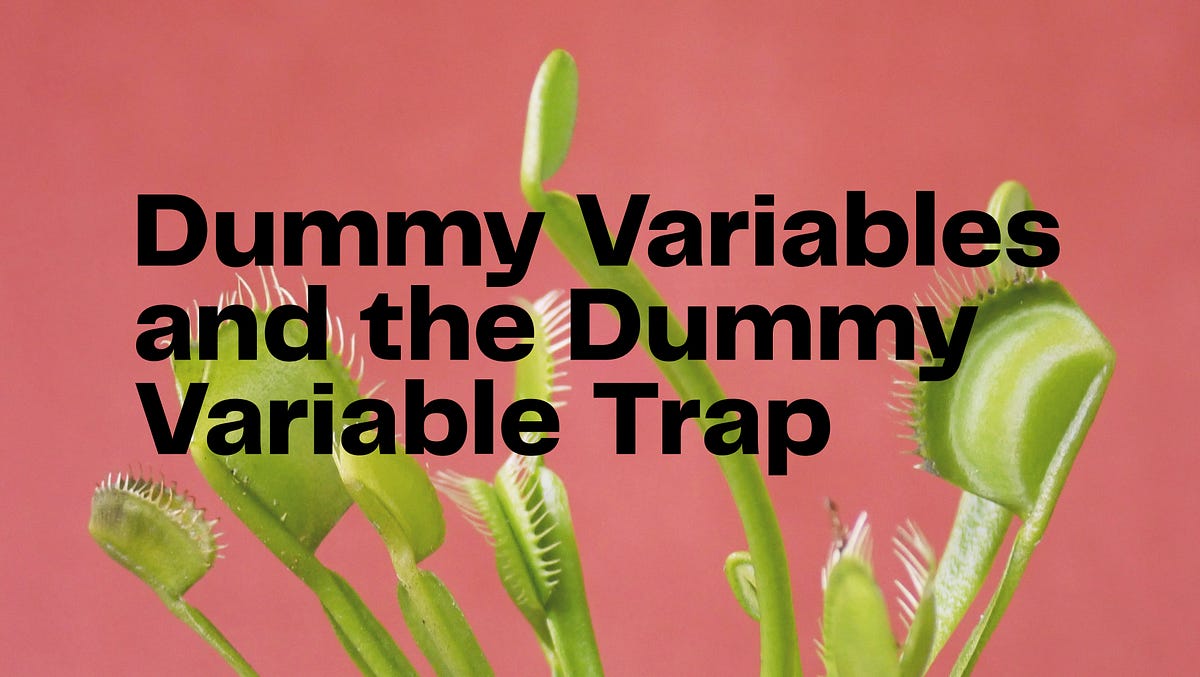 Dummy Variables and the Dummy Variable Trap | by Sriyantha Sandaruwan | Medium