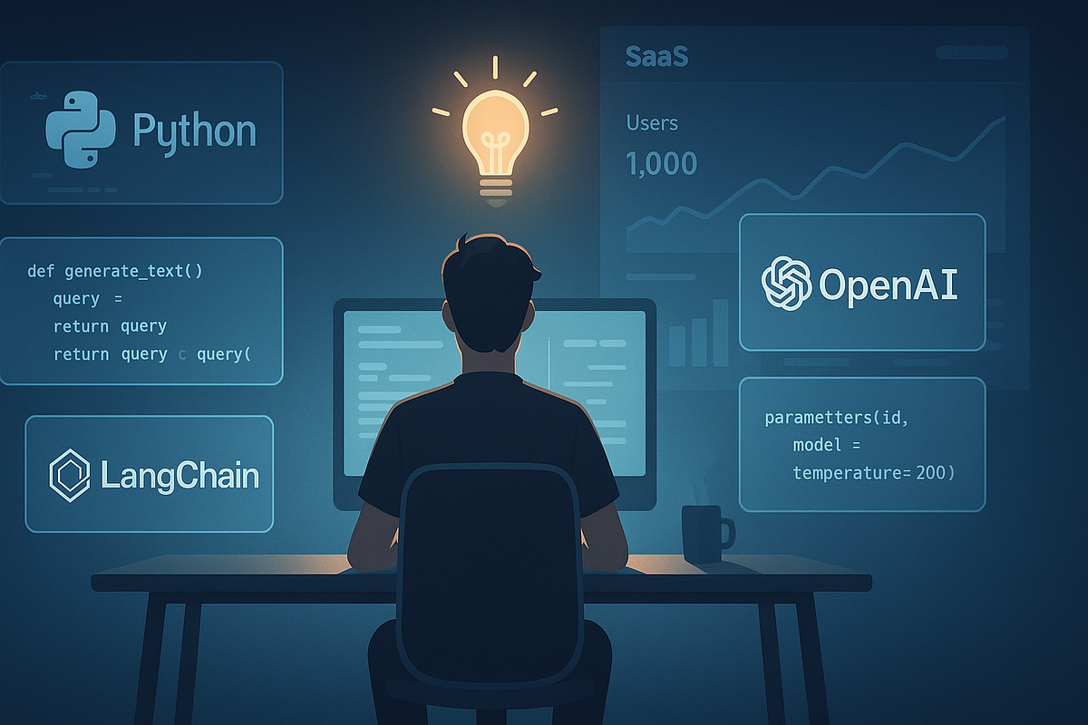 This Tiny Python Script Turned My AI Idea into a Working SaaS | by Nikulsinh Rajput | Jul, 2025 ...