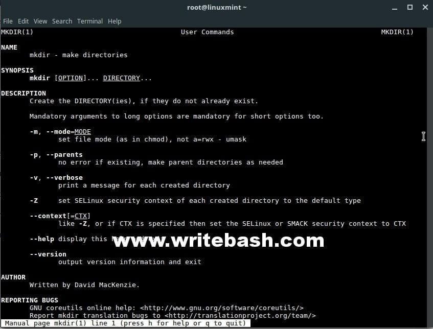 Display a program’s manual page with man command | by DevOps Lite | Medium