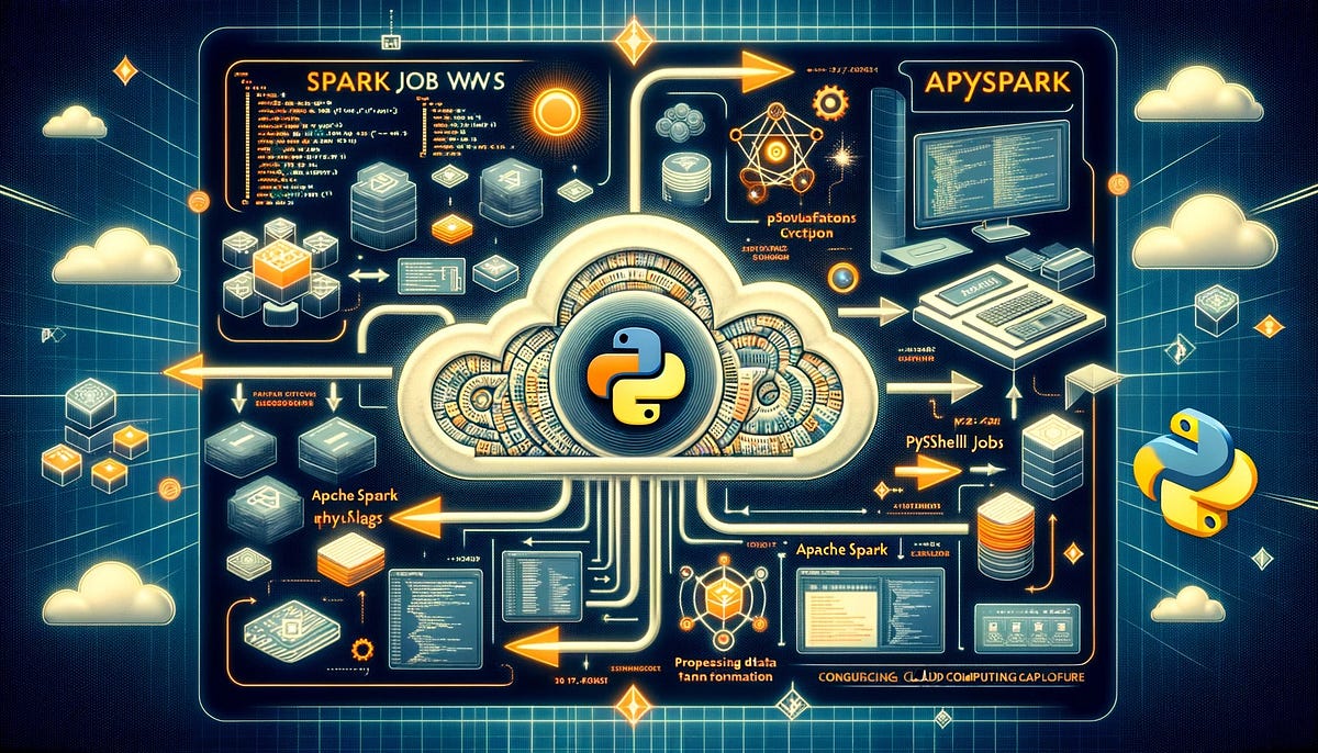 Develop Spark jobs using AWS Glue Python Shell Jobs | by Christopher Adamson | Medium