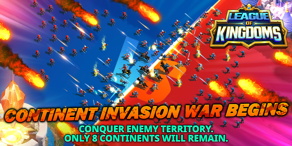 [LOK] Continent Invasion War Begins | by Arena-Z | LOK Universe | Jul ...