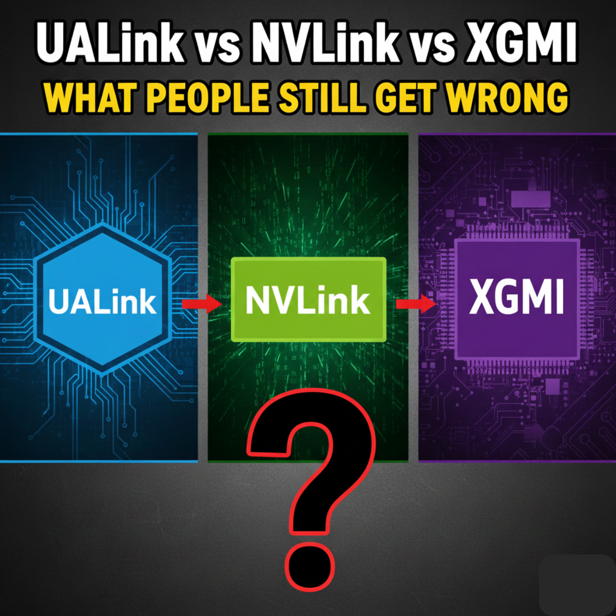 UALink vs NVLink vs XGMI — What People Still Get Wrong | by AlgoPoint ...