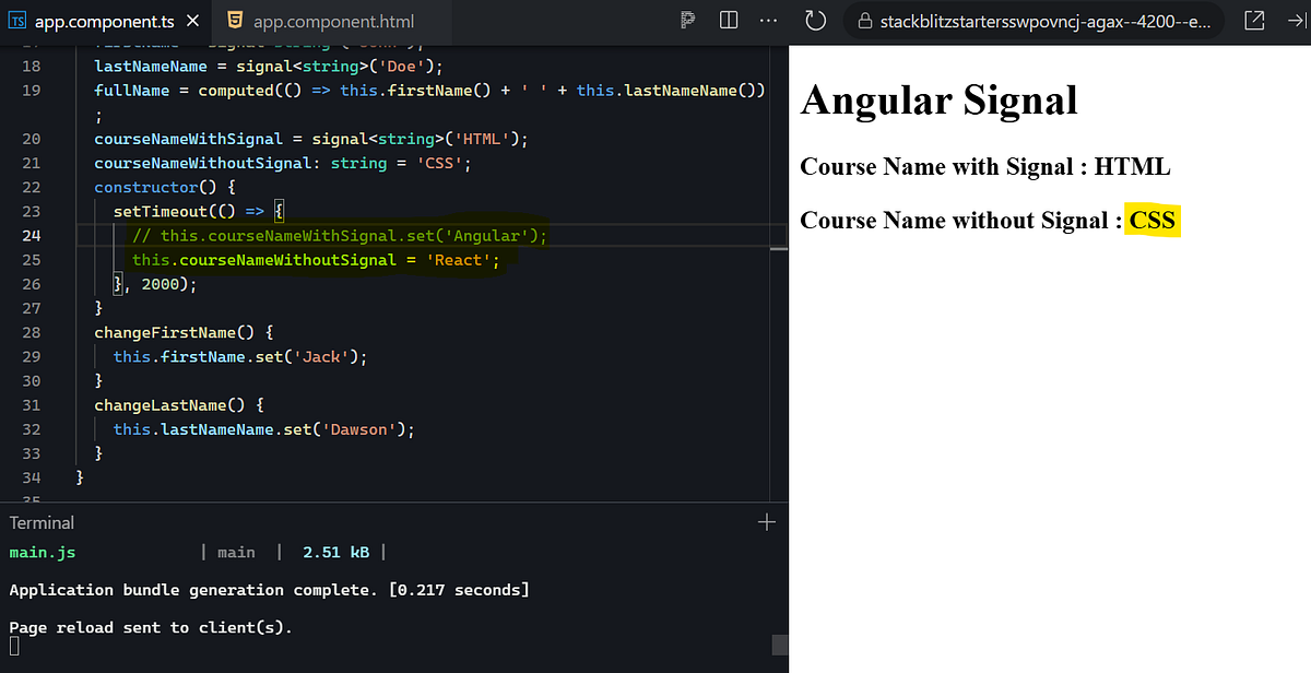 Angular 19 Signal. Angular Signals are designed to replace… | by Piyali Das | Medium