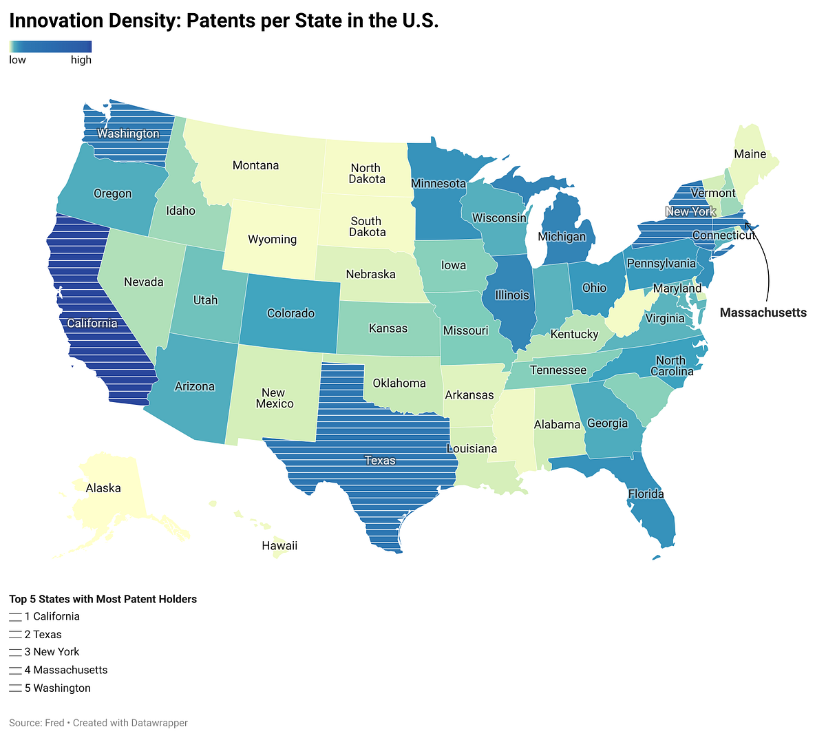 America’s Innovation Map: Where Bright Ideas Bloomed in 2015 | by ...