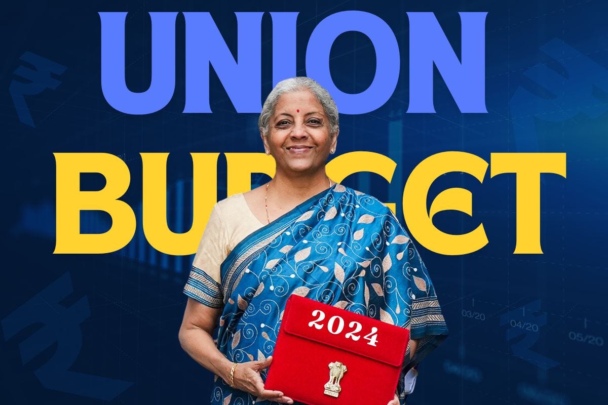 Union Budget 2024 presented by Nirmala Sitharaman — LIVE - The Bharat ...