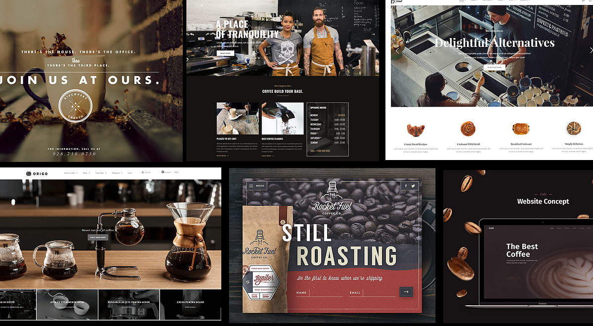 20 Most Inspirational Coffee Websites Ever | by Premiumuikits | Muzli ...