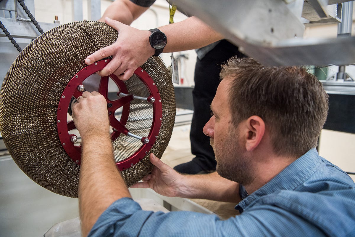 How NASA Reinvented The Wheel. And the amazing material they used to ...