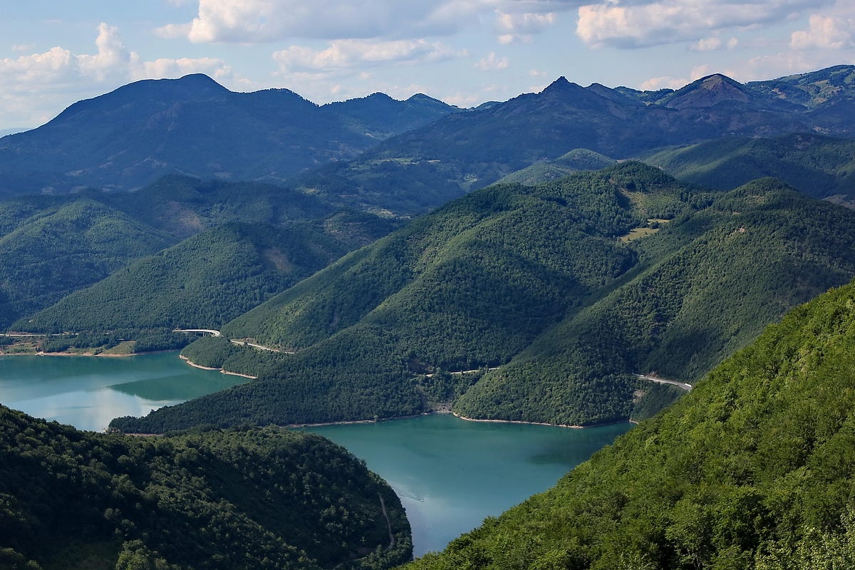 Gazivode Lake. Surrounded by the Mokra Gora Mountain… | by Vanja Nedić ...