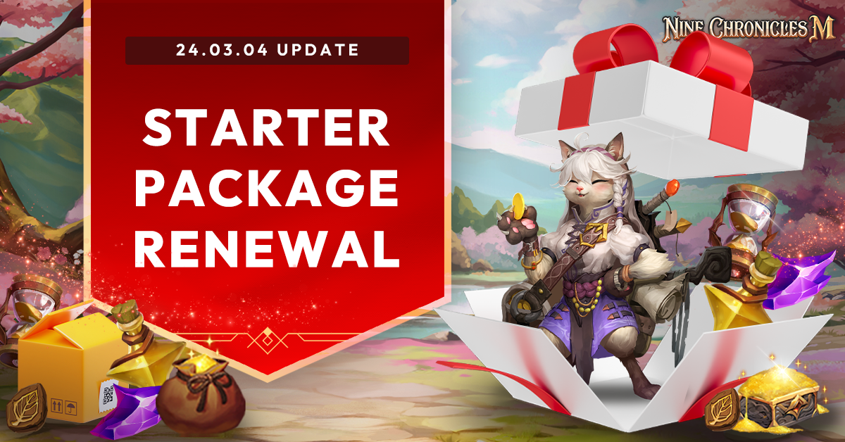 [9CM]🔄Starter Package Renewal | by Nine Chronicles | Nine Chronicles ...