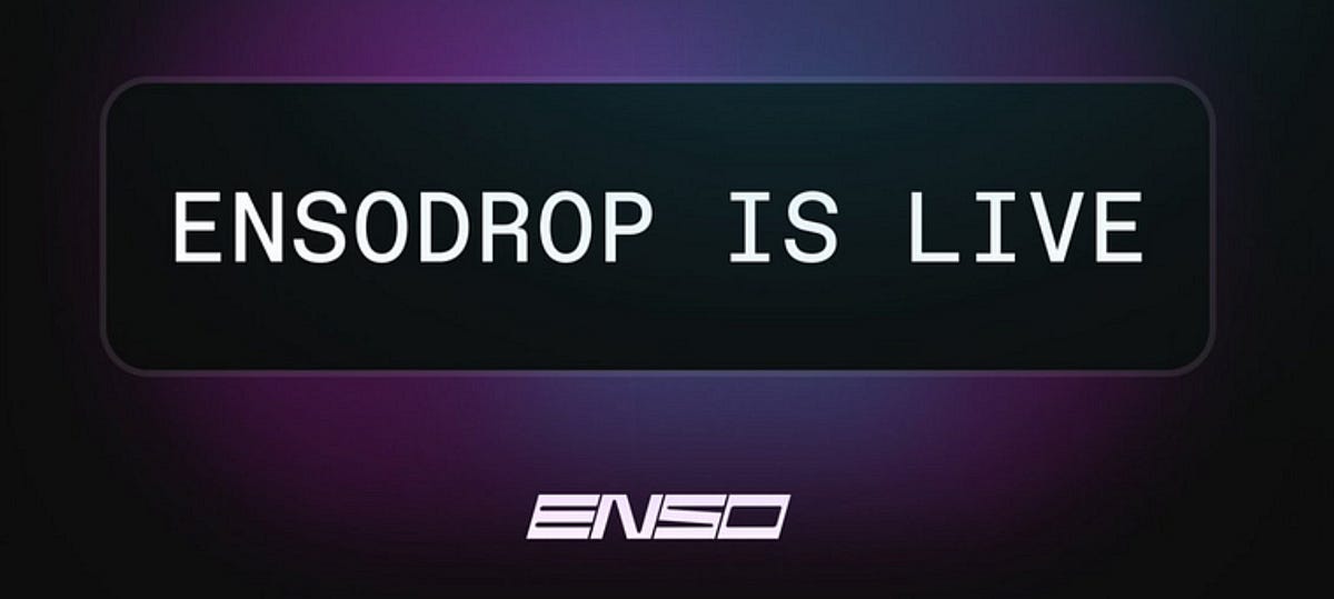 ENSO airdrop🚀Staking and Claim timeline is now laid out. | by Enso ...